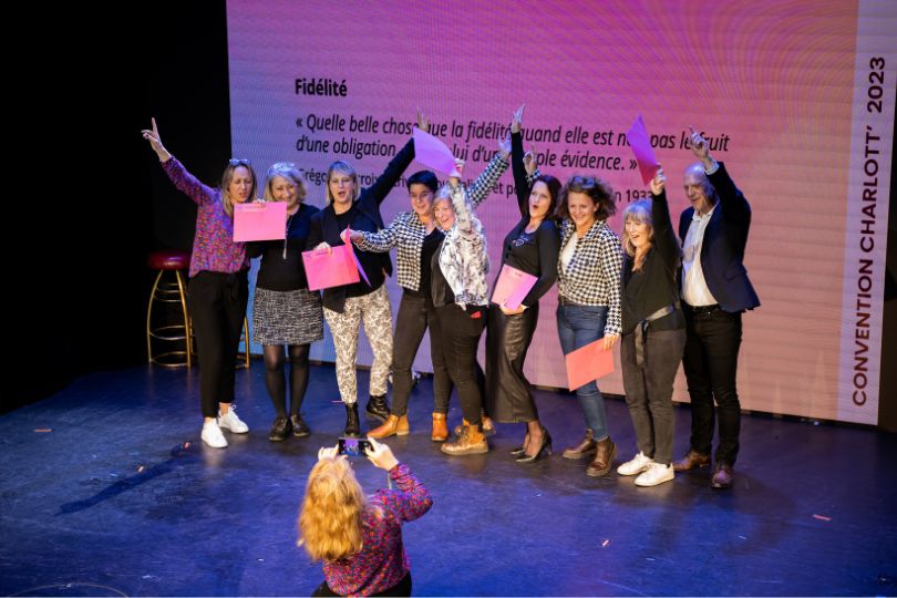 Convention Charlott' 2023 au théâtre de la Tour Eiffel